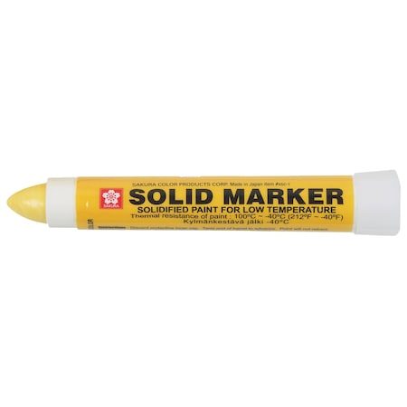 Sakura Solid Paint Marker Low Temperature, Yellow Color Family, 12PK XSC-T-3 | Zoro